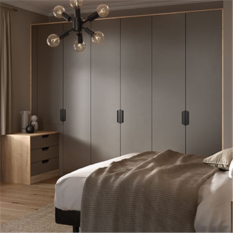 Serica Matt Taupe Wardrobe Doors